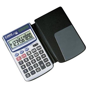 Canon LS-153TS Pocket Tax Calculator