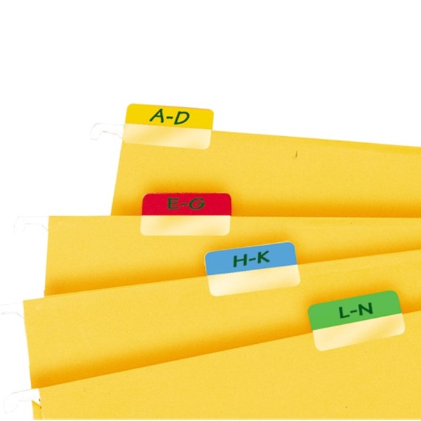3L Self-Adhesive Index Tabs 25mm Assorted 10510