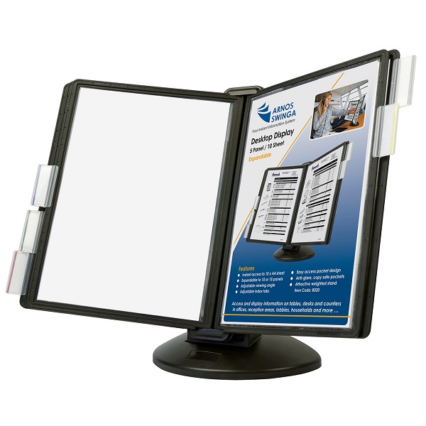 ARNOS Swinga 5 Panel Desktop Display System B020