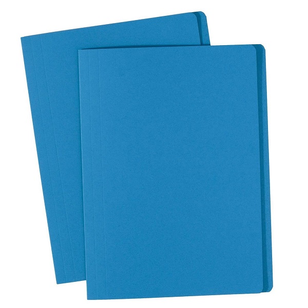 AVERY® 81722 Manilla Folders A4 Blue, Box 100