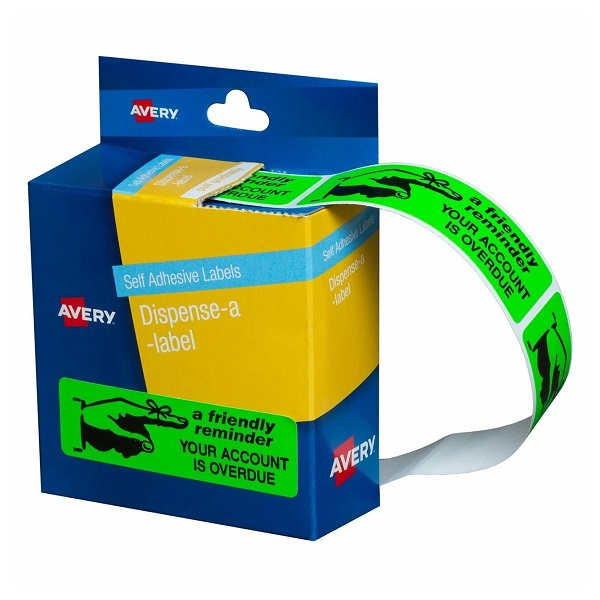 Avery DMR1964R4 Self Adhesive Dispenser Labels 19 x 64mm Friendly ...