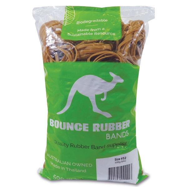 500g Rubber Bands No.32