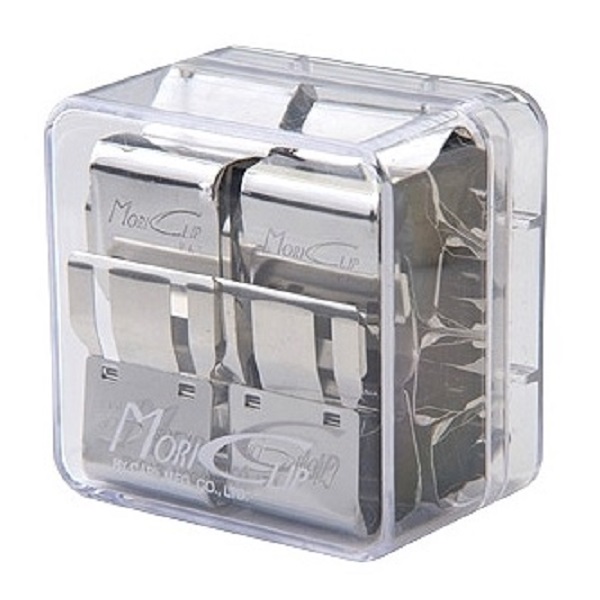 CARL® MC-52 Mori Clips Small Silver, Pack 50 700520