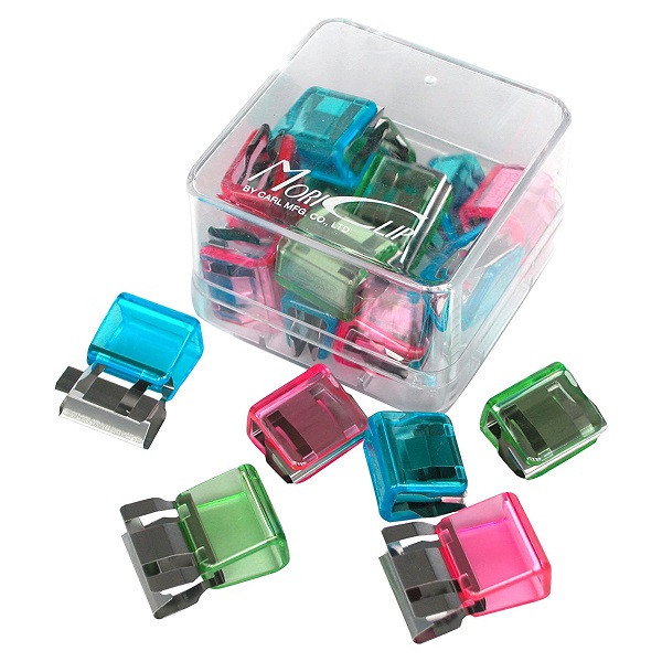 CARL® MC-53A Mori Clips Medium Assorted, Pack 18 700531