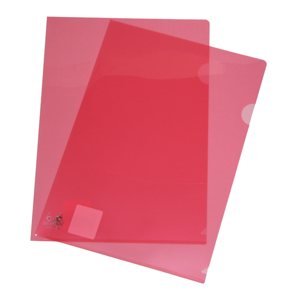 COLBY 150A Premium Copy Safe Letter Files A4 Red, Pack 12