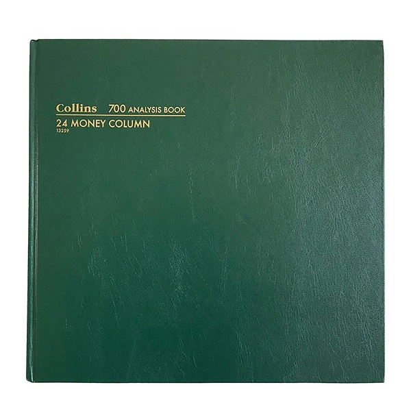 Collins 700 Analysis Book 24 Money Column 13259