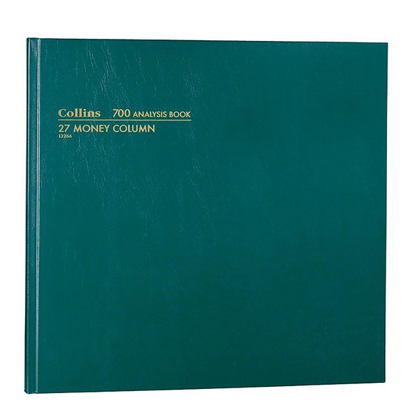 Collins 700 Analysis Book 27 Money Column 13266