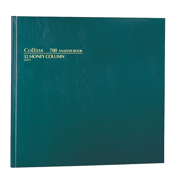 Collins 700 Analysis Book 32 Money Column 13273