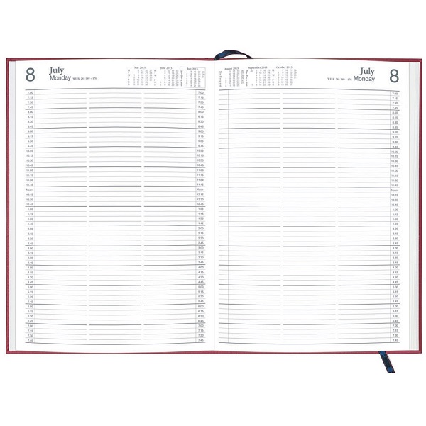 Collins A4 2 Pages to a Day Appointment Diary 144F.P78