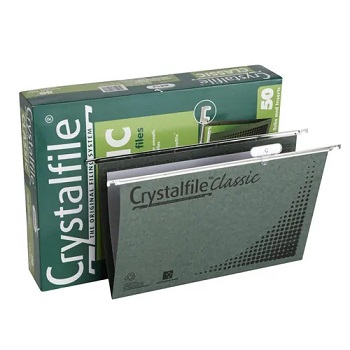 Crystalfile® Classic Suspension Files FC with Tabs & Inserts 111130C