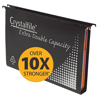 Crystalfile® PP Extra Double Capacity Suspension Files FC with Tabs ...