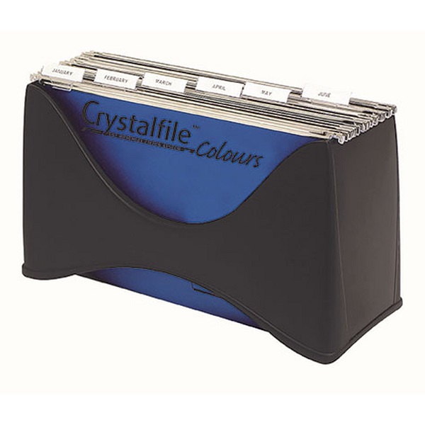 Crystalfile® Suspension File Desktop Filer Black 8108502