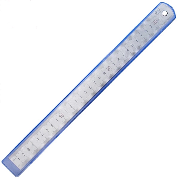 Office Stainless Steel Metal Rulers 30cm