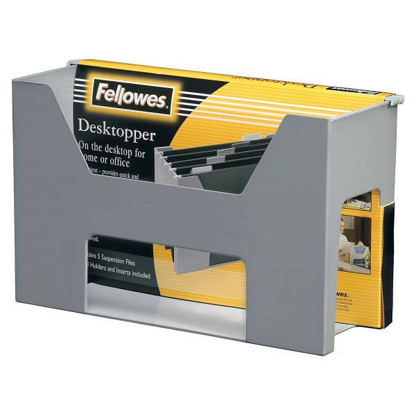 Fellowes® Desktopper Suspension File Organiser Grey 0154101
