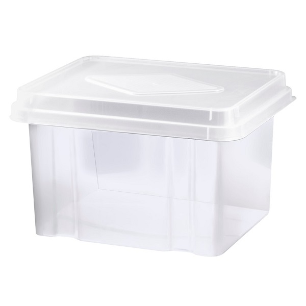 ITALPLAST Storage Box 32 Litre Clear I307 CLR