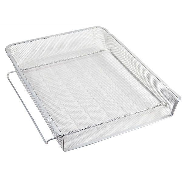 ITALPLAST Wire Mesh Document Tray Silver I351S