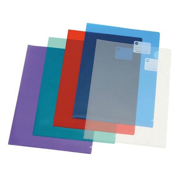MARBIG 2004299 Ultra Letter Files A4 Assorted Colours, Pack 10