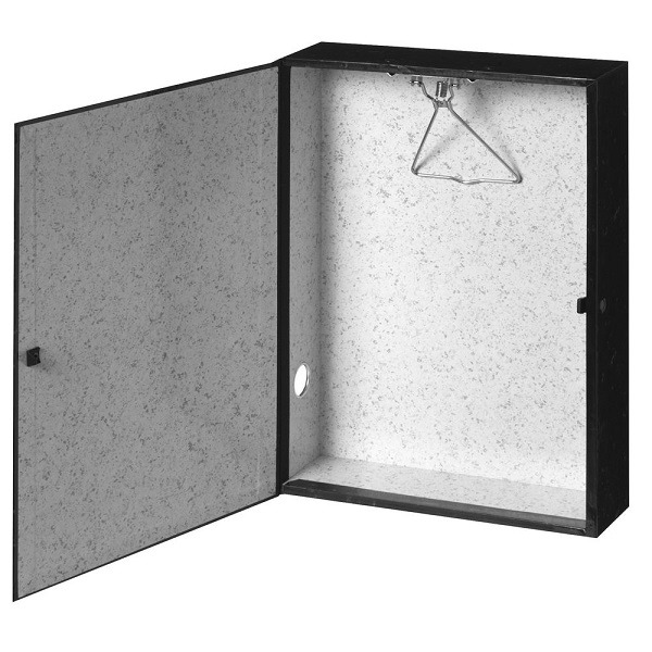 MARBIG 80099A Heavy Duty Box File 75mm Black