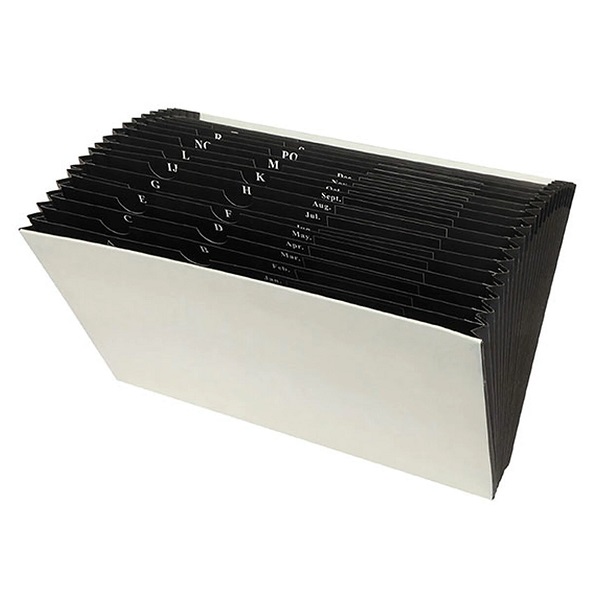 MARBIG Manilla Heavy Duty A-Z Jan-Dec Expanding File FC 90061