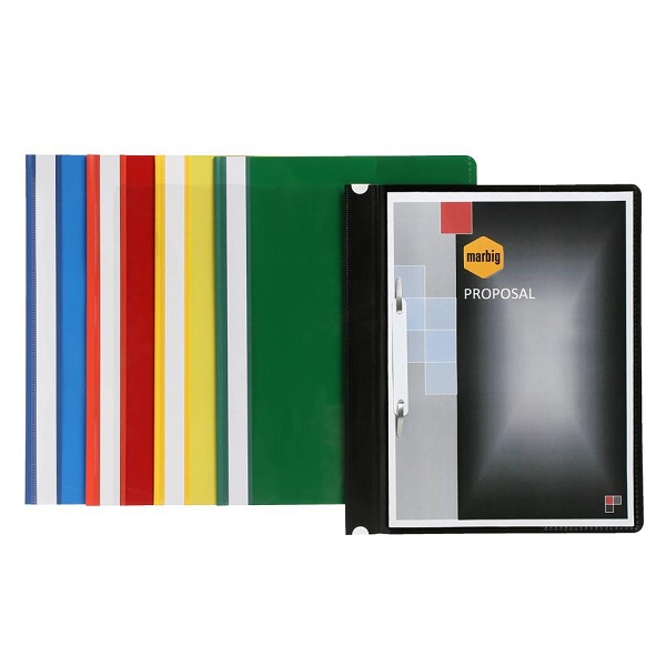 MARBIG Flat File Deluxe A4 Black 2002002