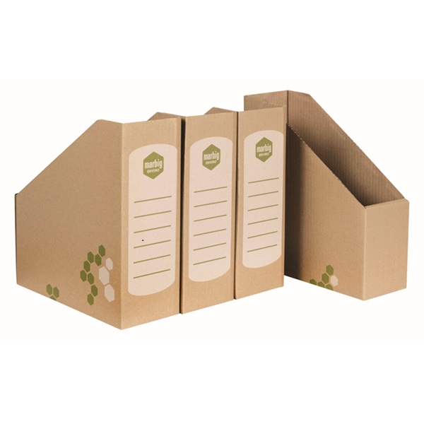 MARBIG Magazine Holders Kraft Recycled 80050A