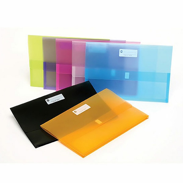 MARBIG Polypick® Document Wallet Foolscap Assorted 2011099