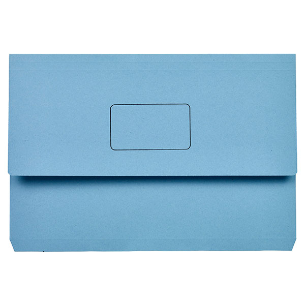 MARBIG Slimpick® Document Wallets Foolscap Blue 4004001