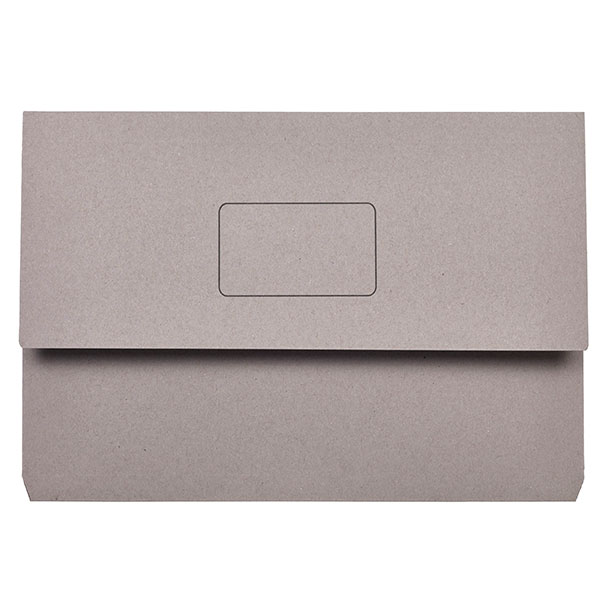 MARBIG Slimpick® Document Wallets Foolscap Grey 4004011