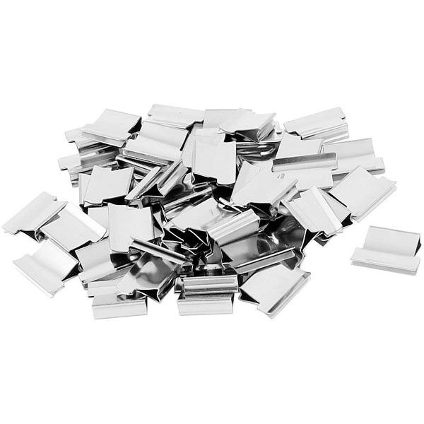 Nalclip® Refills Large Stainless Steel Clips, Pack 25 45201