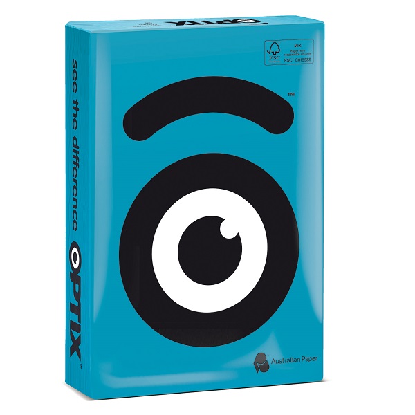 Optix™ A4 Copy Paper 80gsm Zuli Blue 193373