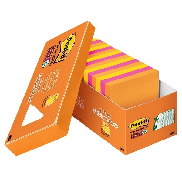 Post-it Notes Super Sticky R330-18SSAUCP Rio de Janeiro Colours Cabinet ...