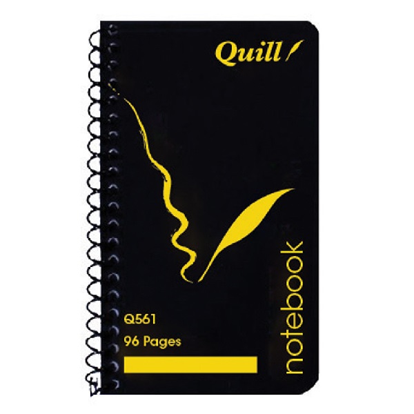 Quill Q561 Note Book 96 Pages 147 x 87mm Side Bound 10561