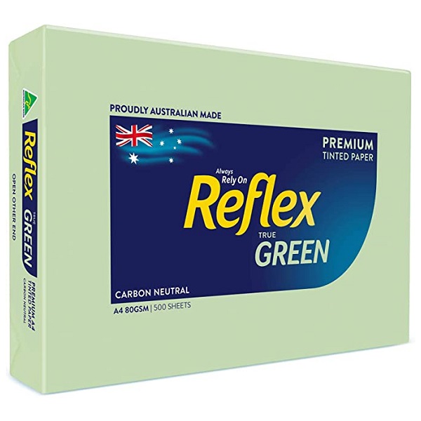 REFLEX Colours A4 Copy Paper 80gsm Green 134466