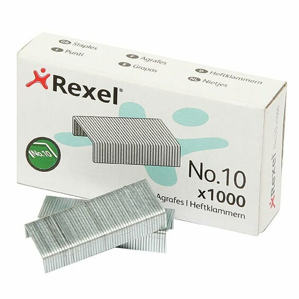 REXEL No 10 Mini Staples Box 1000 R06150 rexel-no-10-mini-staples-box-1000-r06150