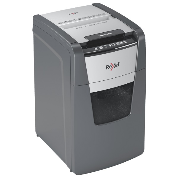 REXEL Optimum AutoFeed+ 150X Cross-Cut Shredder 2020150XAU