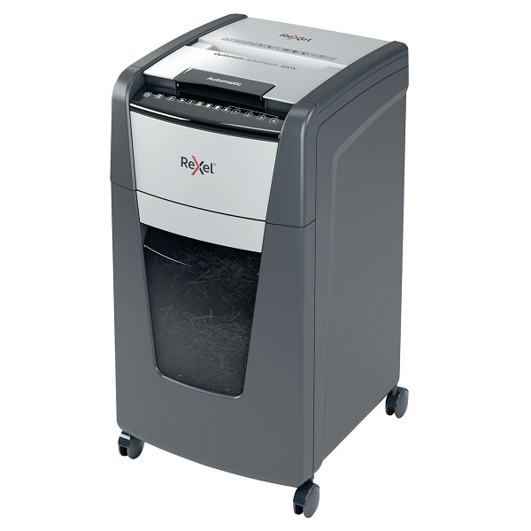 REXEL Optimum AutoFeed+ 300X Cross-Cut Shredder 2020300XAU