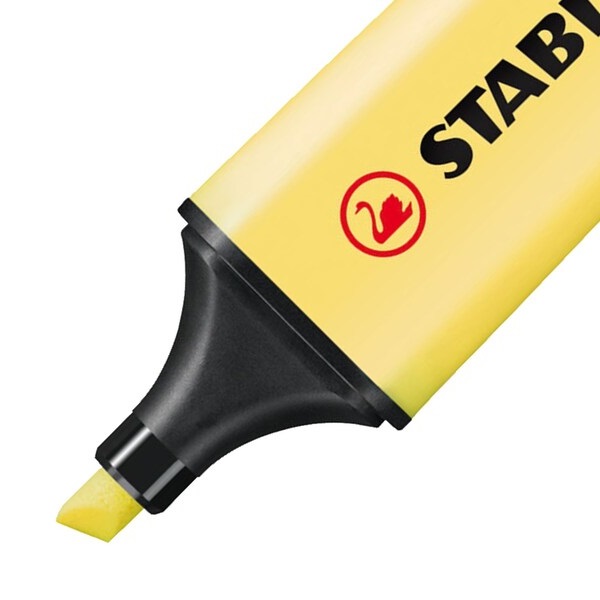 STABILO BOSS® Original Highlighters Pastel Milky Yellow, Box 10