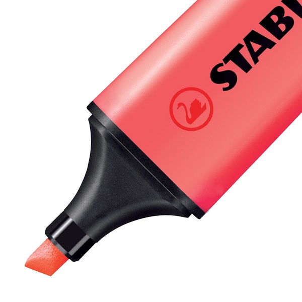STABILO BOSS® Original Highlighters Red, Box 10