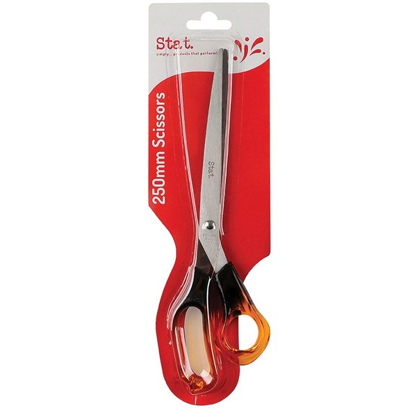 Stat. General Purpose Scissors 250mm Tortoise Shell Grip 48043