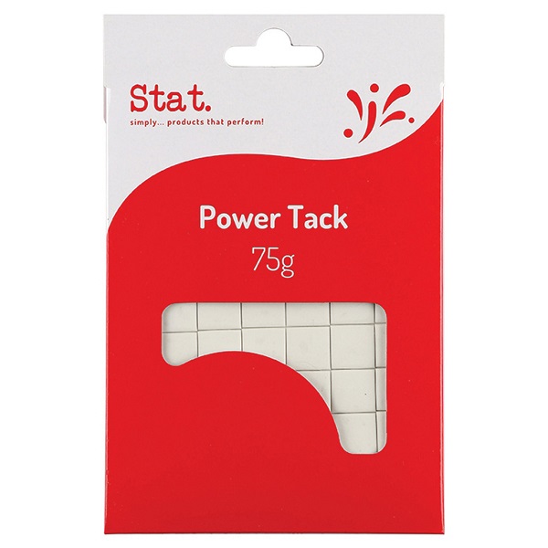 Stat. Power Tack Adhesive 75g White 48036