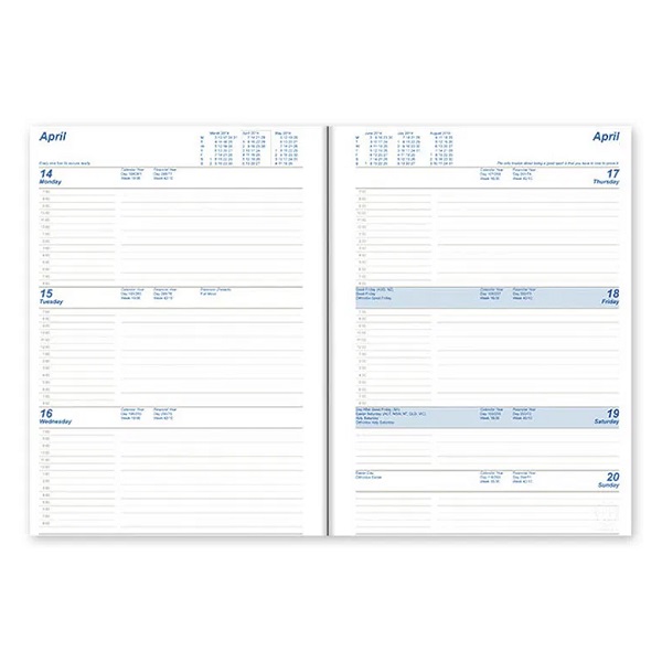 Upward Standard Diaries