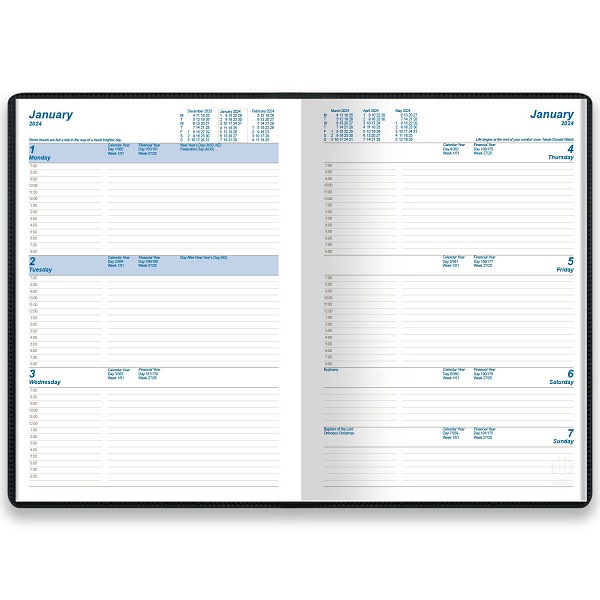 Upward Standard Diaries