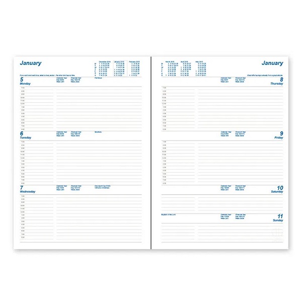 Upward Standard Diaries