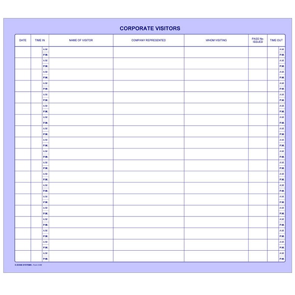 The Office Guys :: Visitor & Appointment Books
