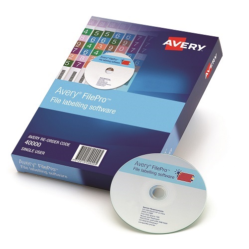 AVERY® FilePro™ File Labelling Software