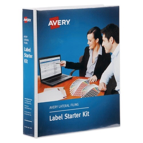 AVERY® 43399 Side Tab Lateral File Label Starter Kit