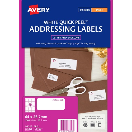 The Office Guys :: AVERY® Inkjet Mailing Labels