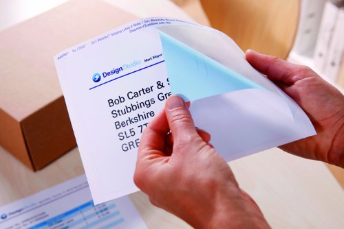 The Office Guys :; AVERY® Half Label Half Delivery Note Shipping Labels