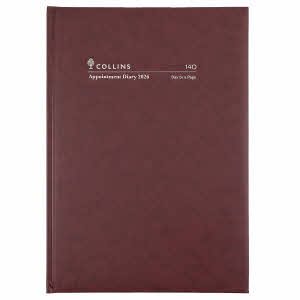 Collins A4 Day to Page Appointment Diary 2026 Early Edition