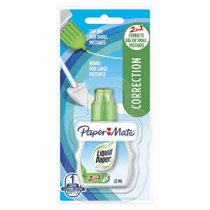 Liquid Paper® 2 in 1 Correction Combo 22ml White